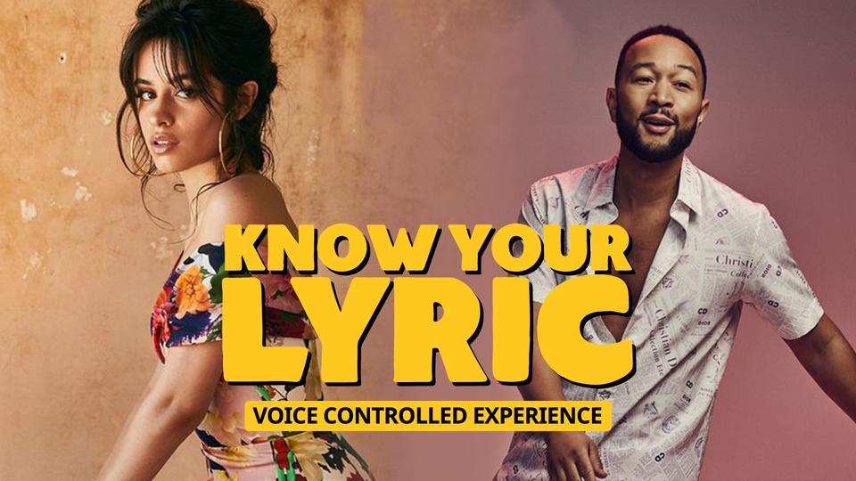THE VOICE: KNOW YOUR LYRICS