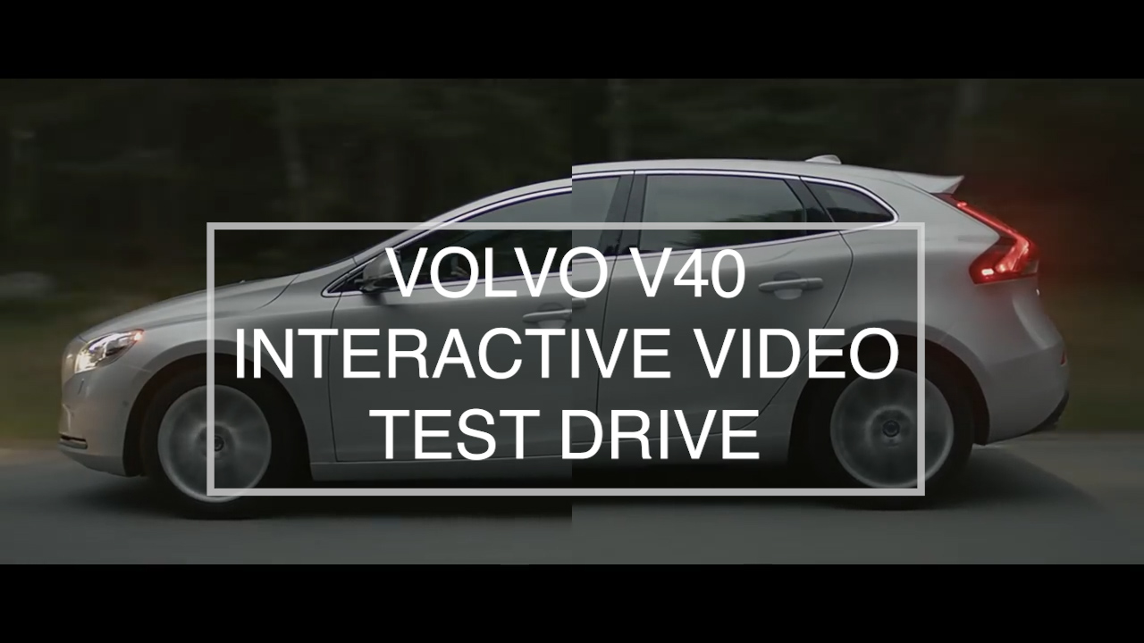 Volvo V40 Interactive Video Test Drive